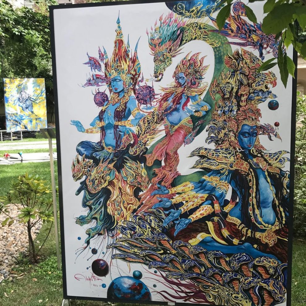 “Namaha”: The Mythologic India In Stunning Illustrations By Abhishek ...