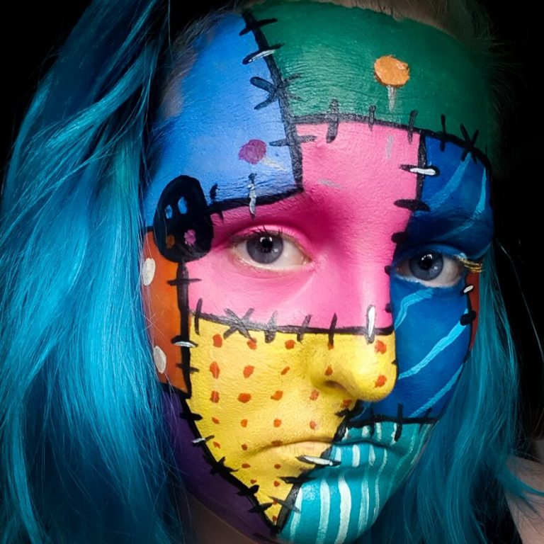 This Artist Uses Her Face As A Canvas » Design You Trust — Design Daily ...