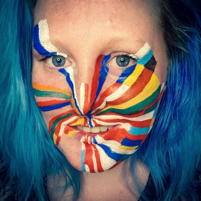 This Artist Uses Her Face As A Canvas » Design You Trust — Design Daily ...