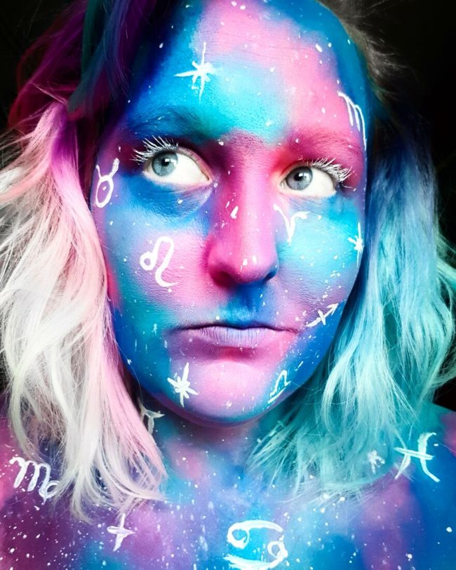 This Artist Uses Her Face As A Canvas » Design You Trust — Design Daily ...