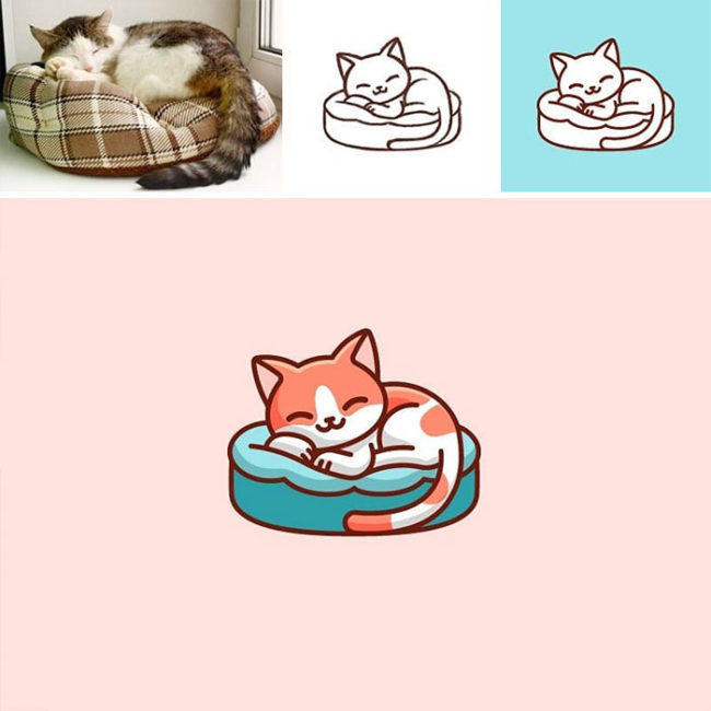 Logo Designer Creates Adorable Illustrations Inspired By All Kinds Of ...