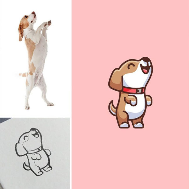 Logo Designer Creates Adorable Illustrations Inspired By All Kinds Of ...