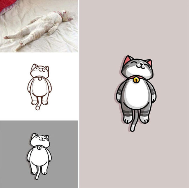 Logo Designer Creates Adorable Illustrations Inspired By All Kinds Of ...