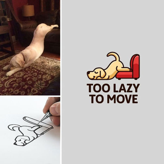Logo Designer Creates Adorable Illustrations Inspired By All Kinds Of ...
