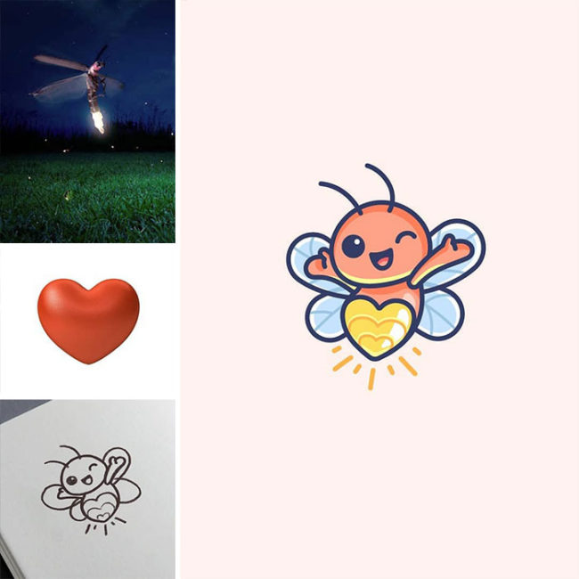 Logo Designer Creates Adorable Illustrations Inspired By All Kinds Of ...