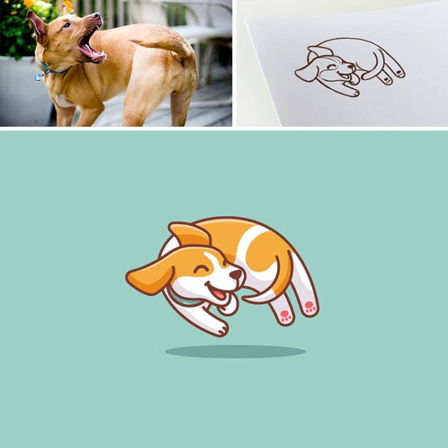 Logo Designer Creates Adorable Illustrations Inspired By All Kinds Of ...
