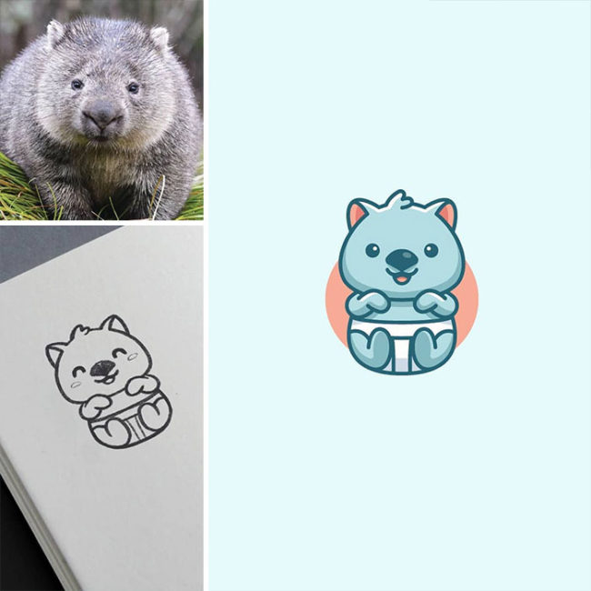 Logo Designer Creates Adorable Illustrations Inspired By All Kinds Of ...
