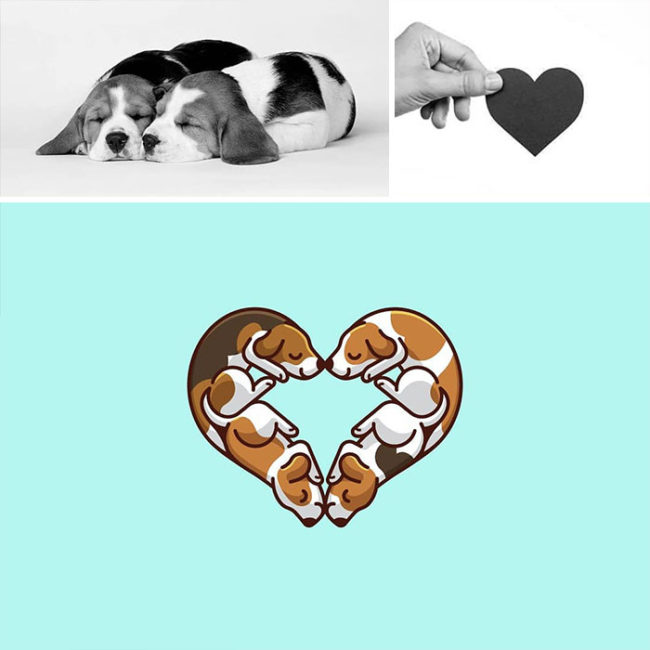 Logo Designer Creates Adorable Illustrations Inspired By All Kinds Of ...