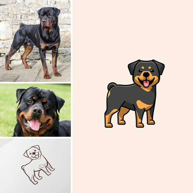 Logo Designer Creates Adorable Illustrations Inspired By All Kinds Of ...