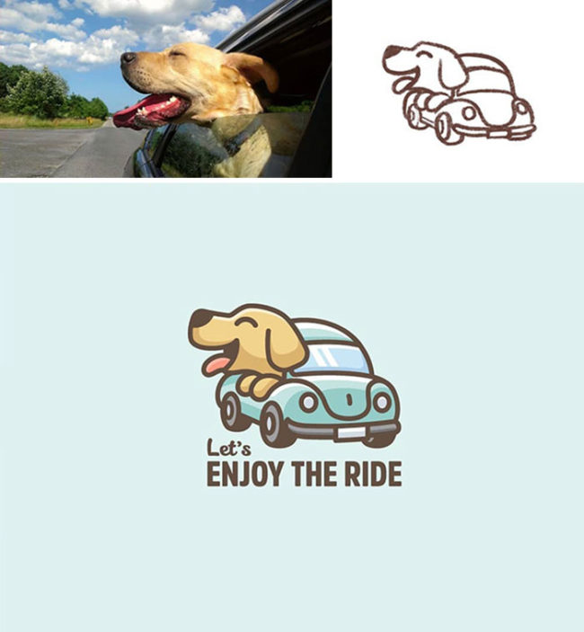 Logo Designer Creates Adorable Illustrations Inspired By All Kinds Of ...