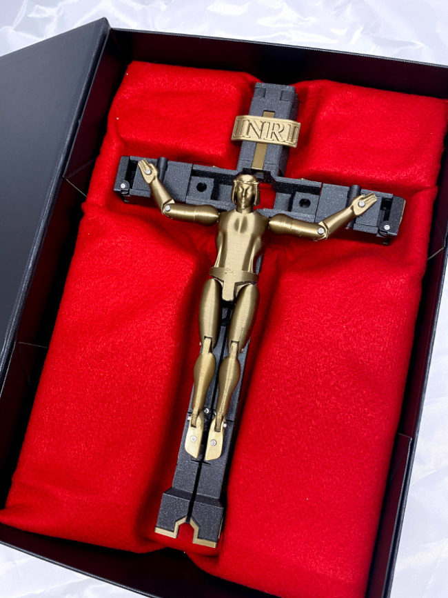 This Is Supercool 3D Printed Jesus Mecha Christ Transformer » Design ...