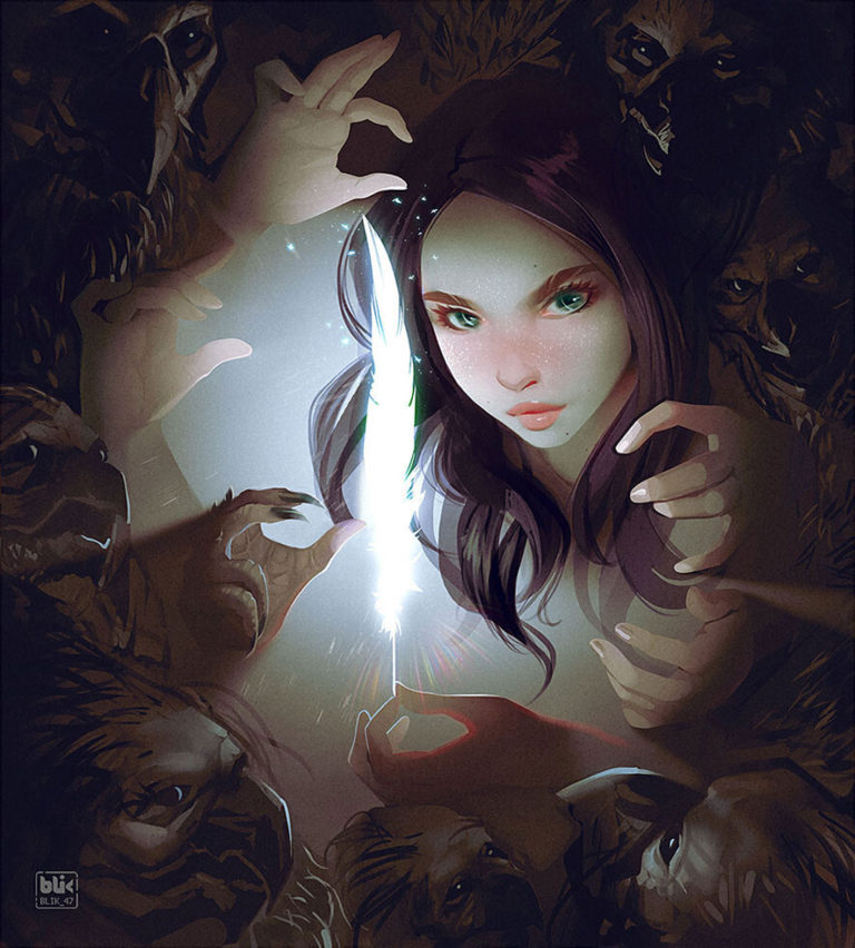 “Life is Peachy”: The Superb Brightful Girly Characters by Igor Lomov ...