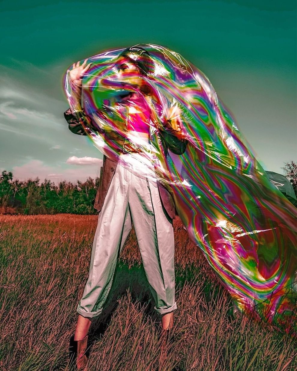 “Liquid Colors”: The Superb Colorful and Surreal Collages by Farid ...