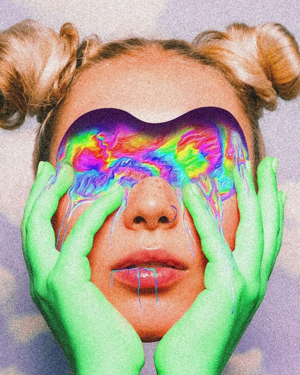 “Liquid Colors”: The Superb Colorful and Surreal Collages by Farid ...