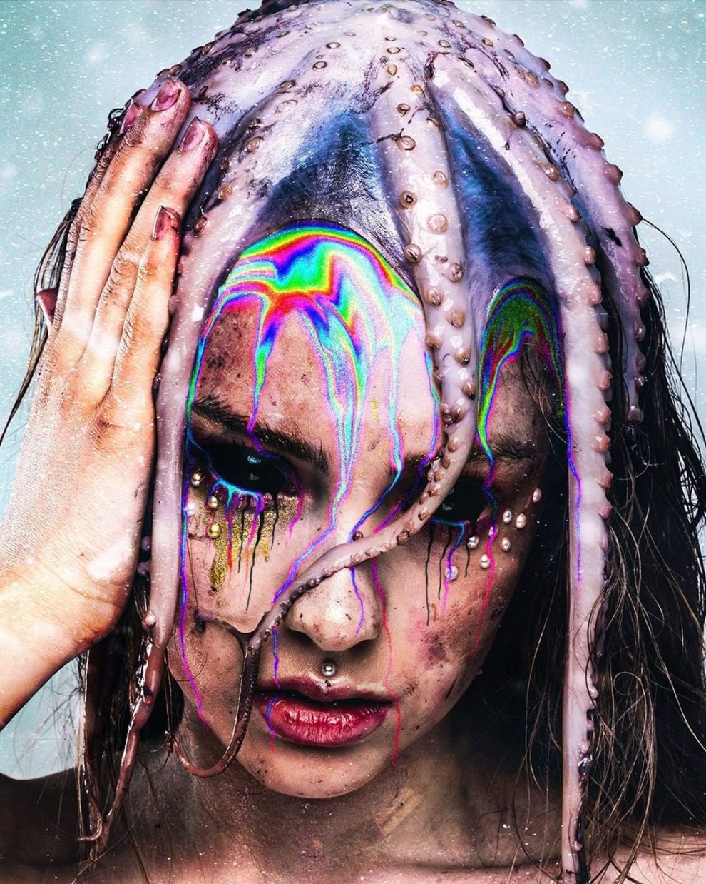 “Liquid Colors”: The Superb Colorful and Surreal Collages by Farid ...