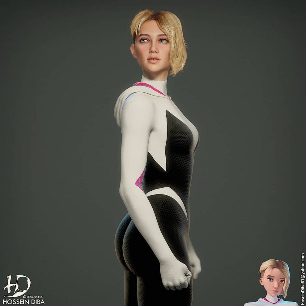 This Artist Turns Pop Culture Characters Into Hyper Realistic 3D Models ...