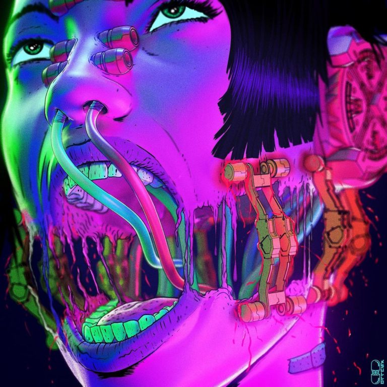 “Wet Dreams”: The Superb Digital Artworks by XSULLO » Design You Trust ...