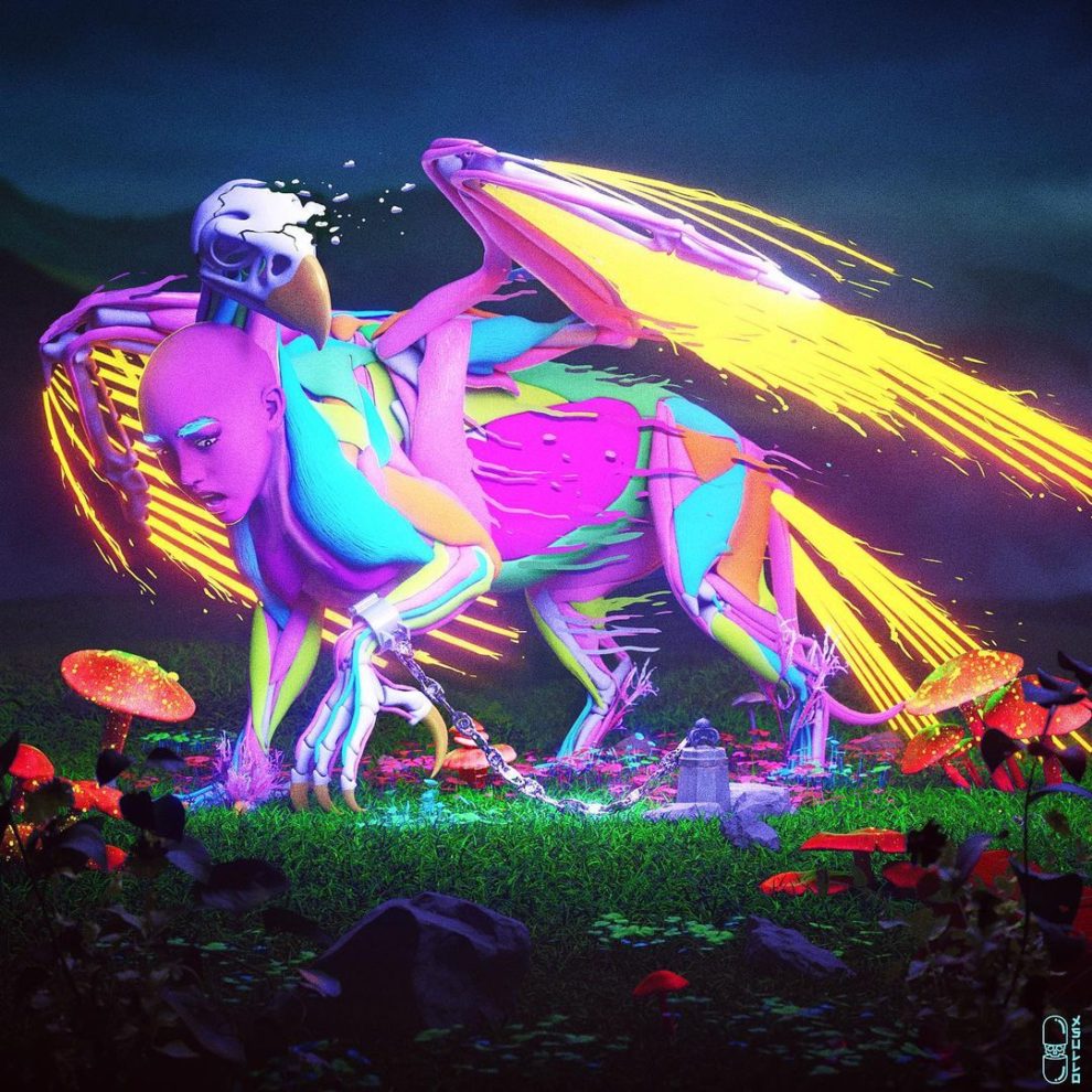 “Wet Dreams”: The Superb Digital Artworks by XSULLO » Design You Trust ...