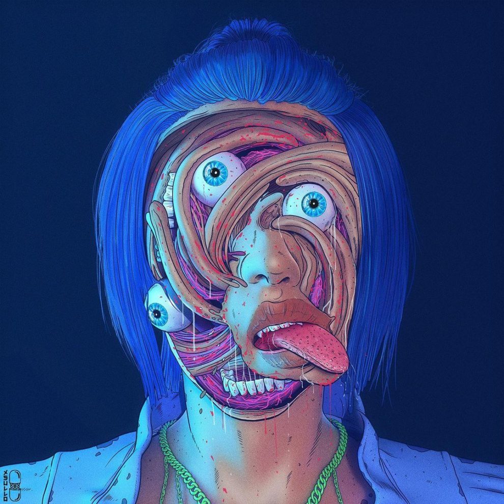 “Wet Dreams”: The Superb Digital Artworks by XSULLO » Design You Trust ...