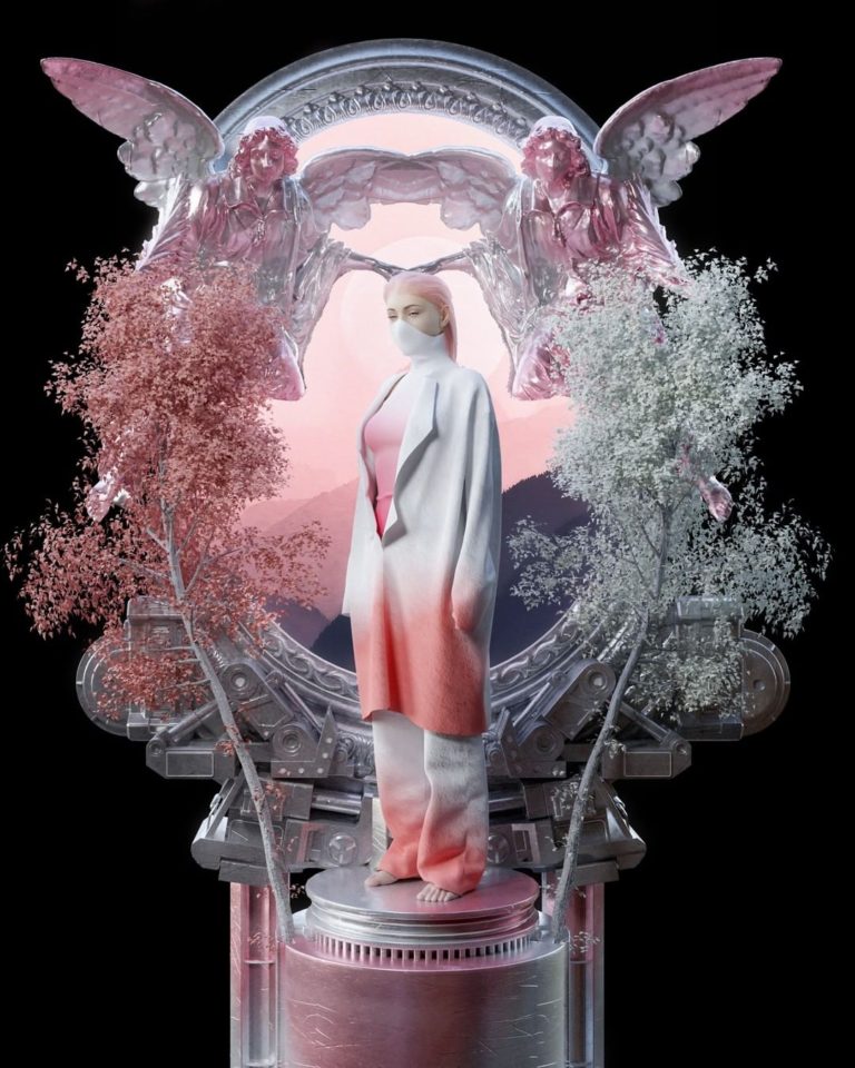 Artist Creates Mind-Blowing 3D Visuals on The Border of Cyber Culture ...