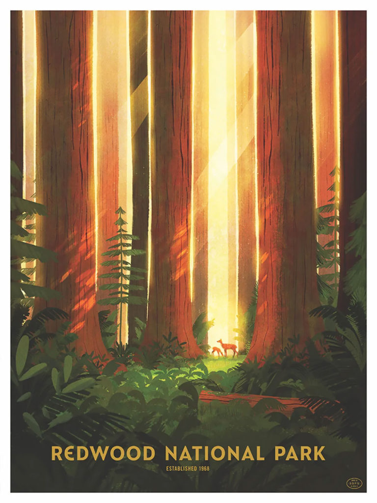 The Art of the National Parks: Beautiful Posters Celebrating Famous US ...