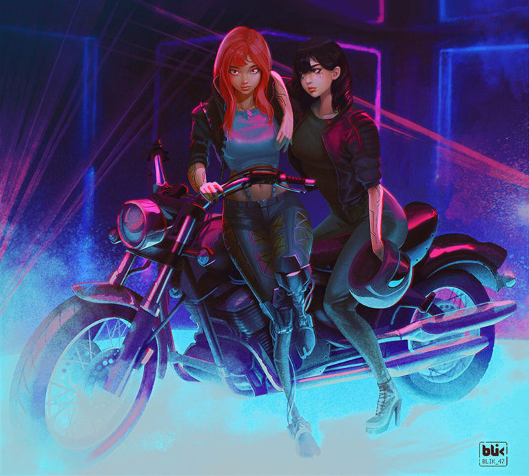 “Life is Peachy”: The Superb Brightful Girly Characters by Igor Lomov ...