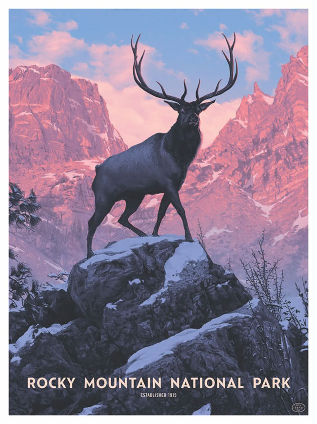 The Art of the National Parks: Beautiful Posters Celebrating Famous US ...
