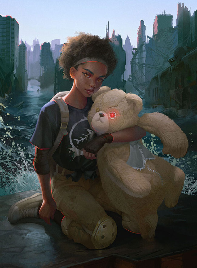 “Life is Peachy”: The Superb Brightful Girly Characters by Igor Lomov ...