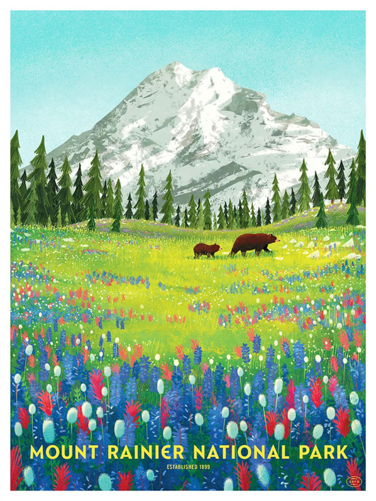 The Art of the National Parks: Beautiful Posters Celebrating Famous US ...