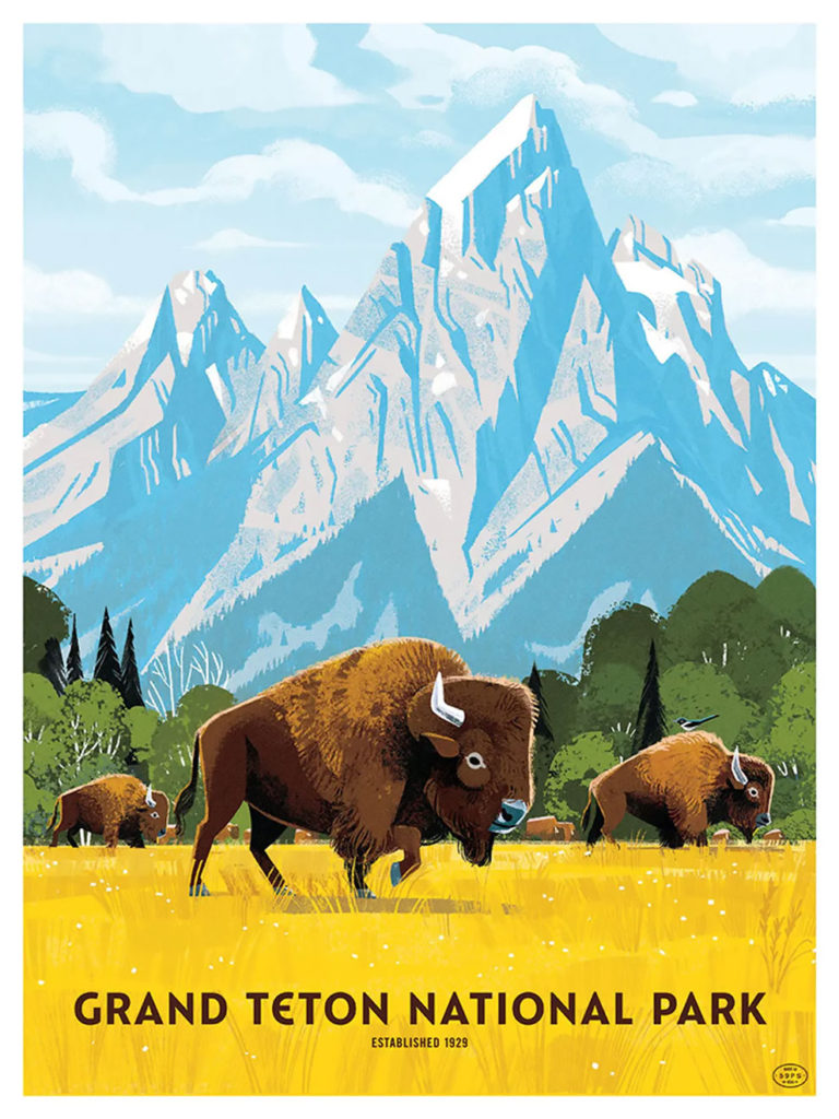 The Art of the National Parks: Beautiful Posters Celebrating Famous US ...