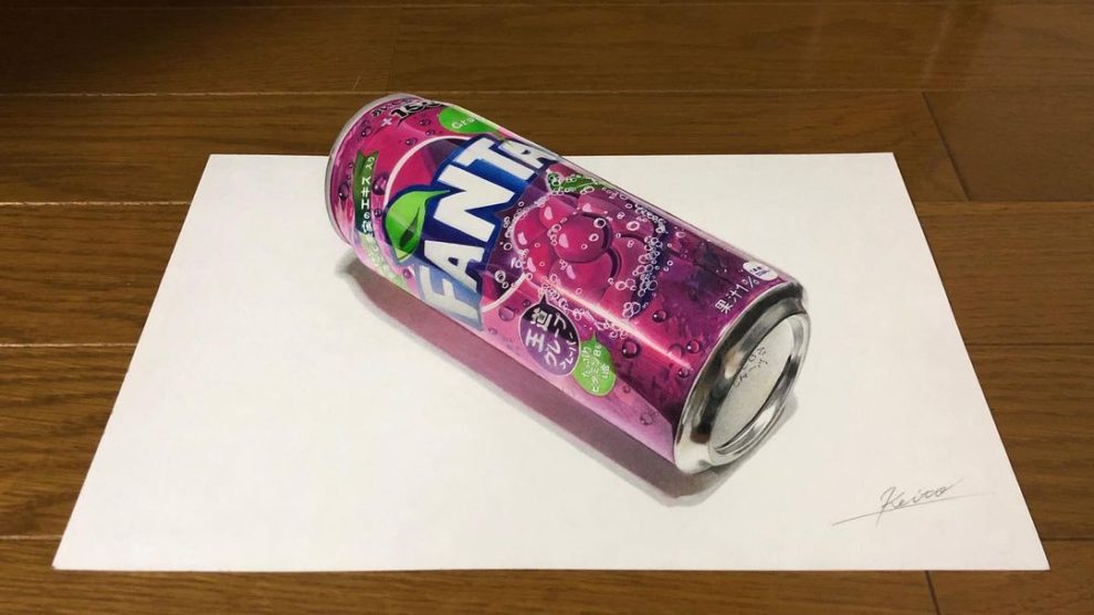 Realistic 3D Drawings By This Japanese Artist Look Like Optical ...