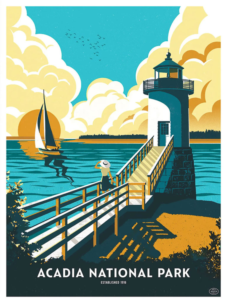 The Art of the National Parks: Beautiful Posters Celebrating Famous US ...