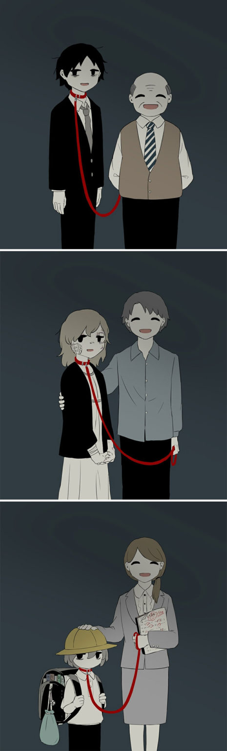 Powerful Illustrations By Japanese Artist That Will Make You Think ...