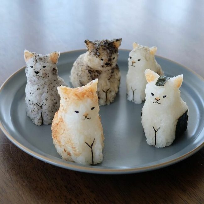 Japanese Artist Makes Rice Balls Of Popular Characters, Animals ...
