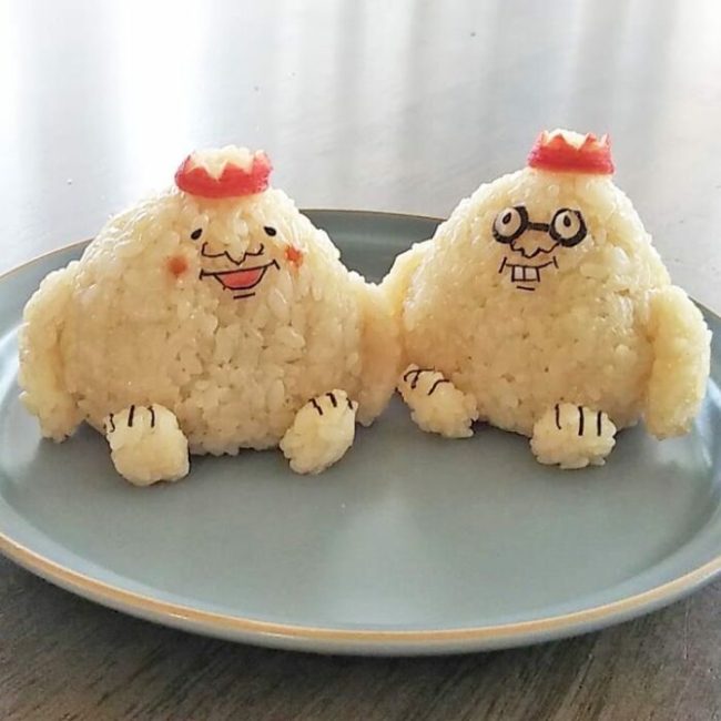 Japanese Artist Makes Rice Balls Of Popular Characters, Animals ...