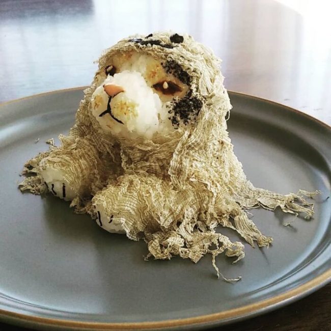 Japanese Artist Makes Rice Balls Of Popular Characters, Animals ...
