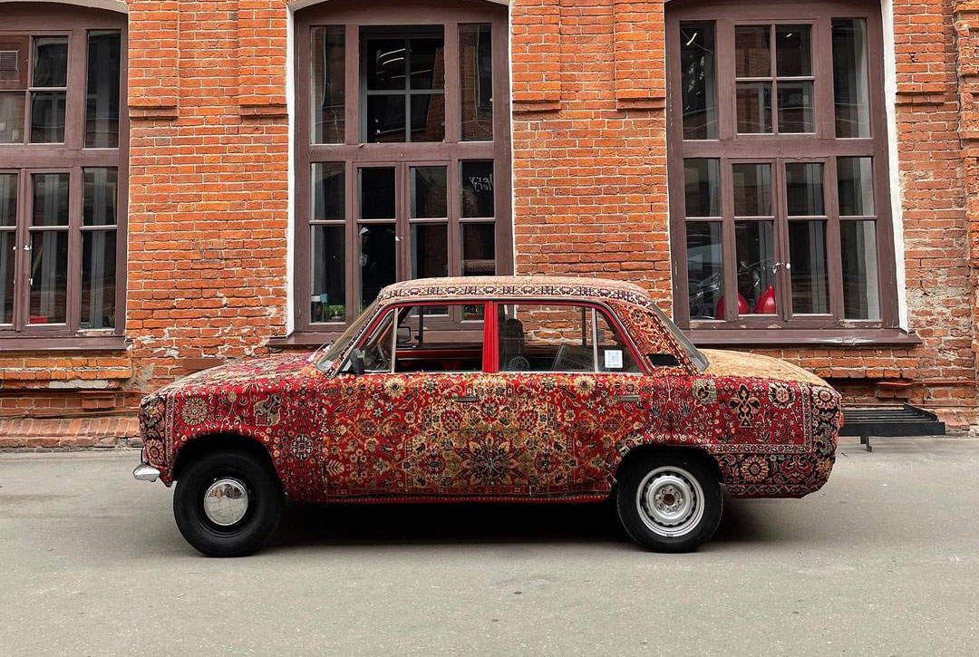 This Carpet-Covered Lada Is the Most Soviet-Era Car Ever Made » Design ...