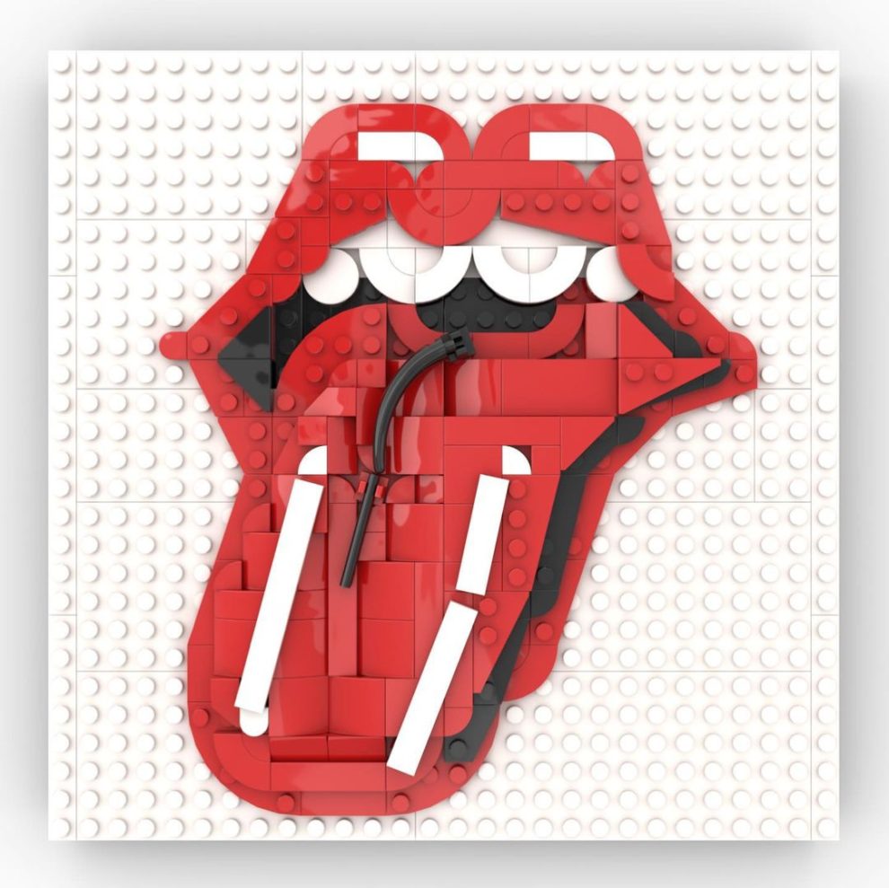 A Designer Assembled a Hundred Covers of Famous Music Albums from LEGO ...