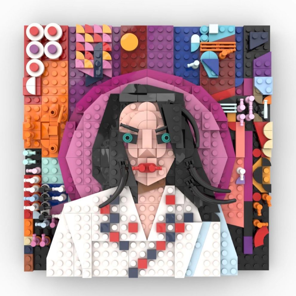 A Designer Assembled a Hundred Covers of Famous Music Albums from LEGO ...