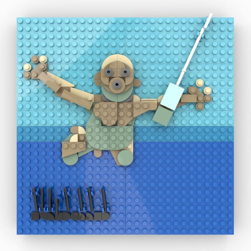 A Designer Assembled a Hundred Covers of Famous Music Albums from LEGO ...