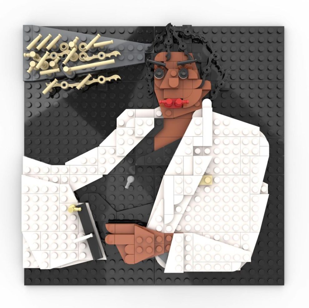 A Designer Assembled a Hundred Covers of Famous Music Albums from LEGO ...