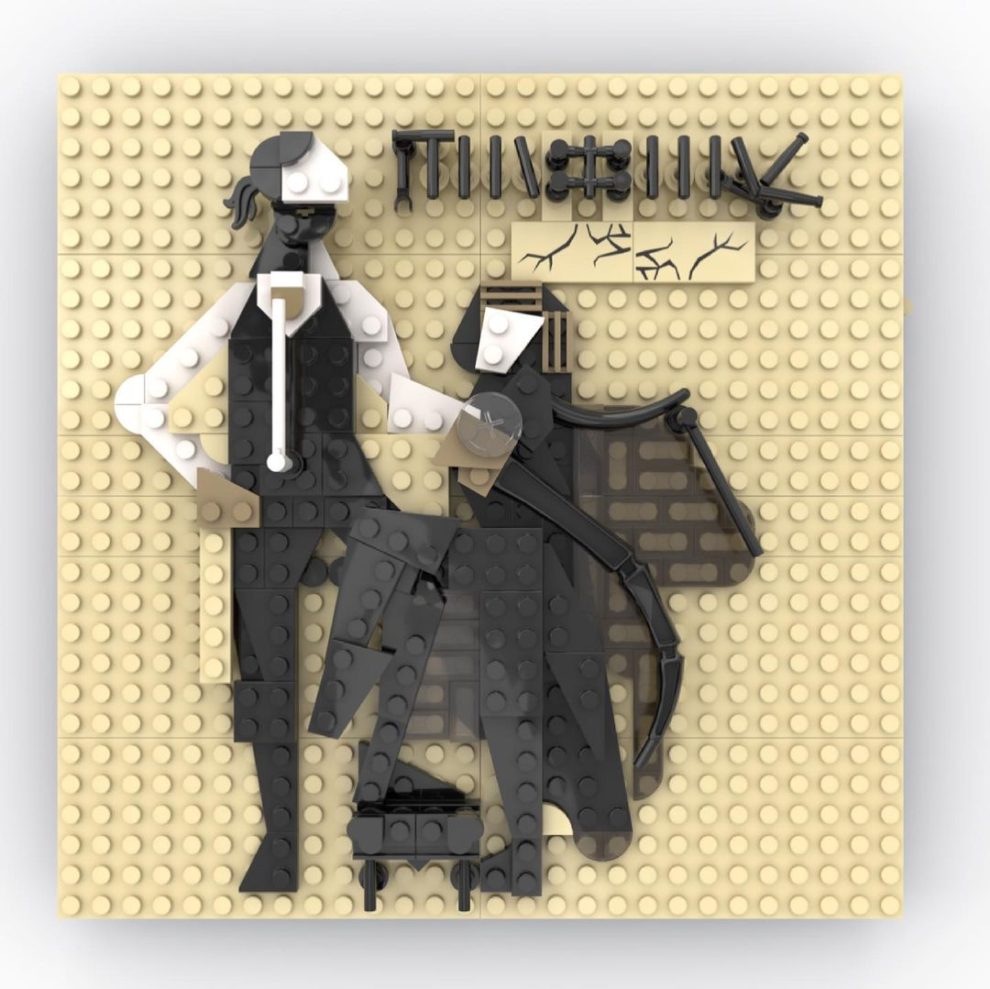 A Designer Assembled a Hundred Covers of Famous Music Albums from LEGO ...