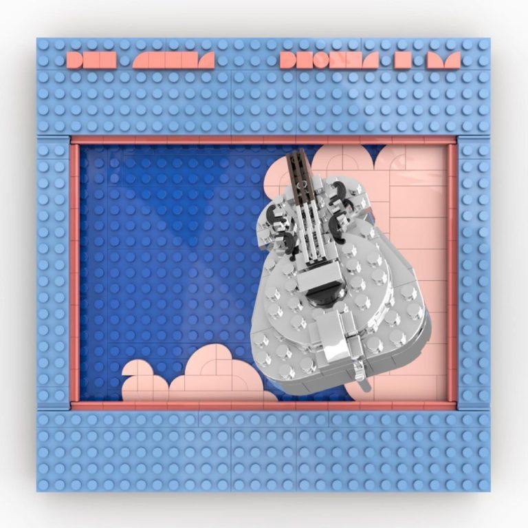 A Designer Assembled a Hundred Covers of Famous Music Albums from LEGO ...
