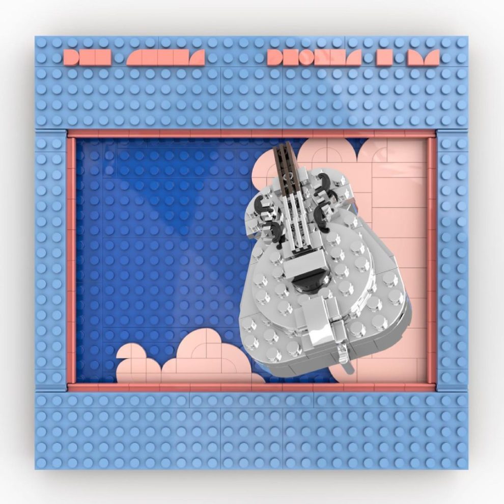 A Designer Assembled a Hundred Covers of Famous Music Albums from LEGO ...