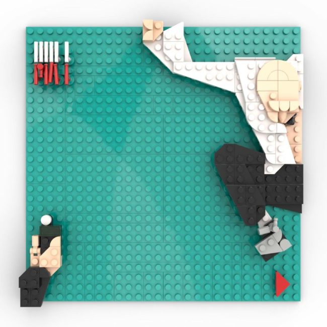 A Designer Assembled a Hundred Covers of Famous Music Albums from LEGO ...