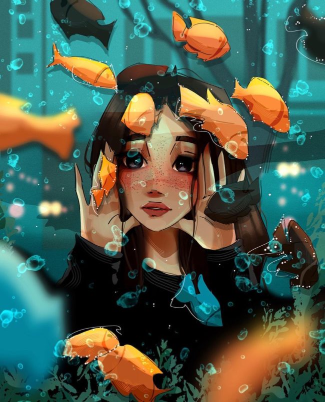 Sensitive and Emotional Portrait Paintings by Nina Milke » Design You ...