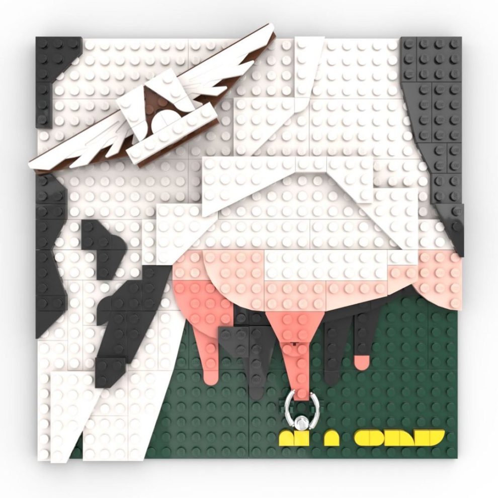 A Designer Assembled a Hundred Covers of Famous Music Albums from LEGO ...