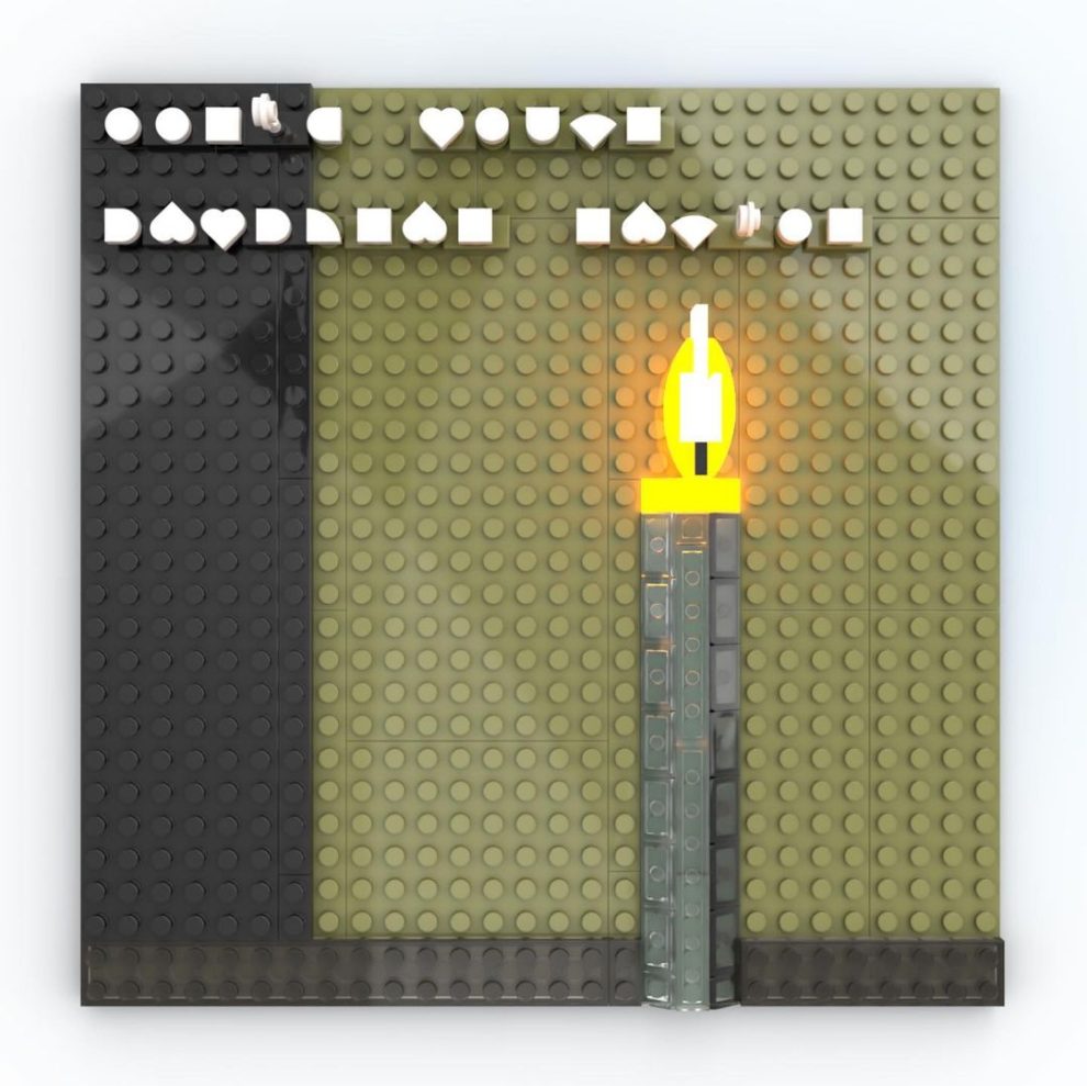 A Designer Assembled a Hundred Covers of Famous Music Albums from LEGO ...
