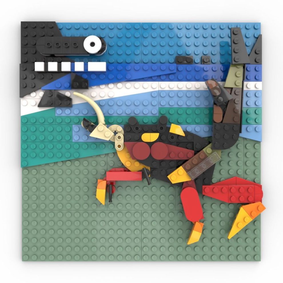 A Designer Assembled a Hundred Covers of Famous Music Albums from LEGO ...