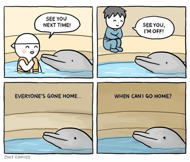 Artist Illustrates The Sad Reality Of Animal Cruelty And Shows How ...